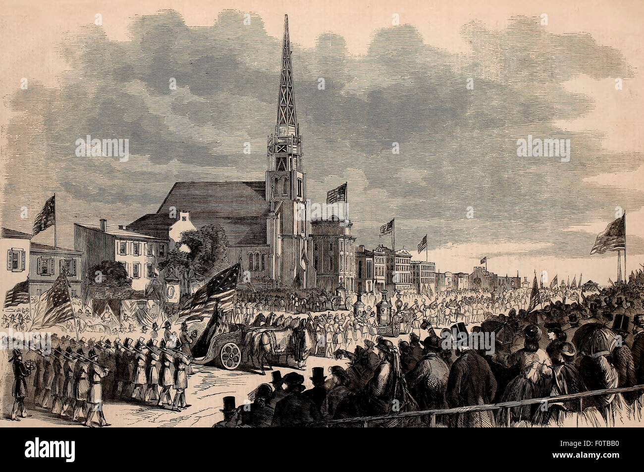 Firemen's Parade at Philadelphia, October 10th 1865 - Countermarching ...