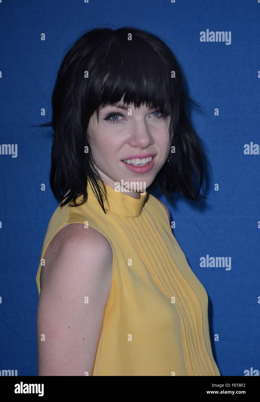 New York, NY, USA. 20th Aug, 2015. Carly Rae Jepsen in attendance for ...