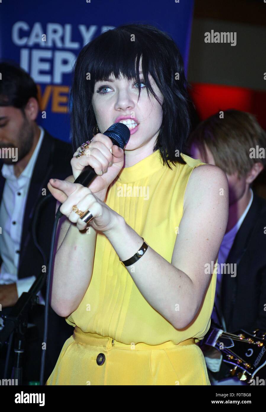 New York, NY, USA. 20th Aug, 2015. Carly Rae Jepsen in attendance for ...