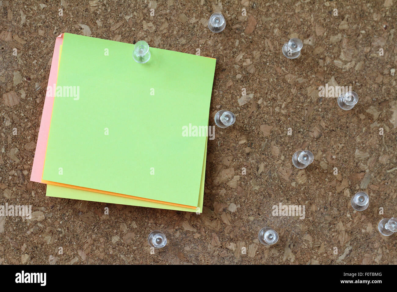 close up of pin and hand drawn business strategy graph chart on sticky ...