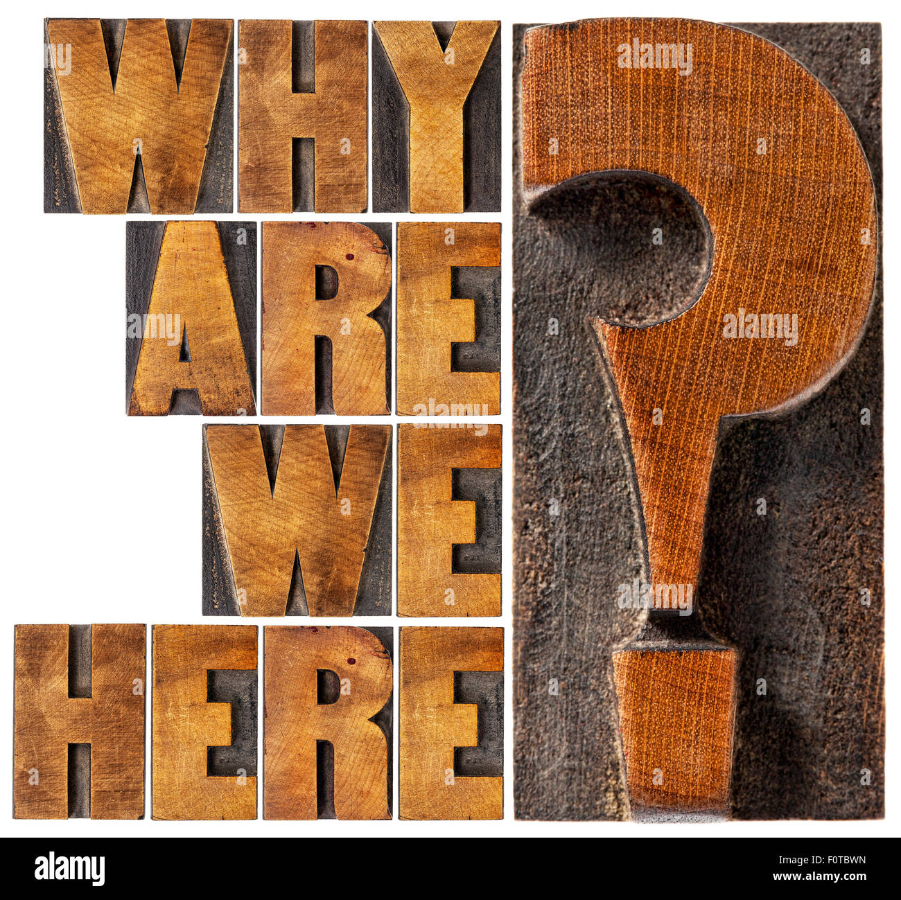 why are we here philosophical and spiritual question - isolated word ...