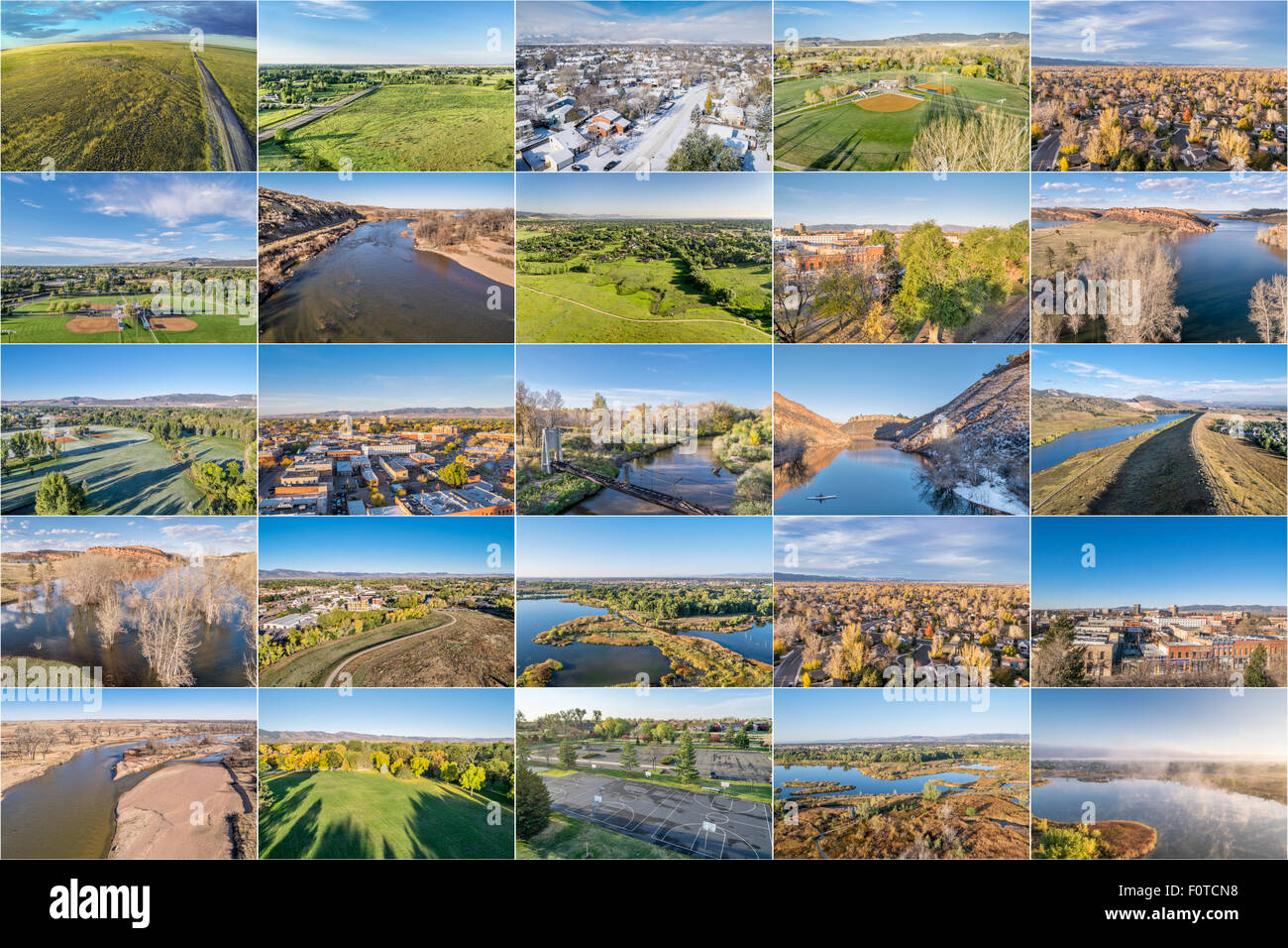 collection of aerial landscape pictures from Fort Collins and northern ...