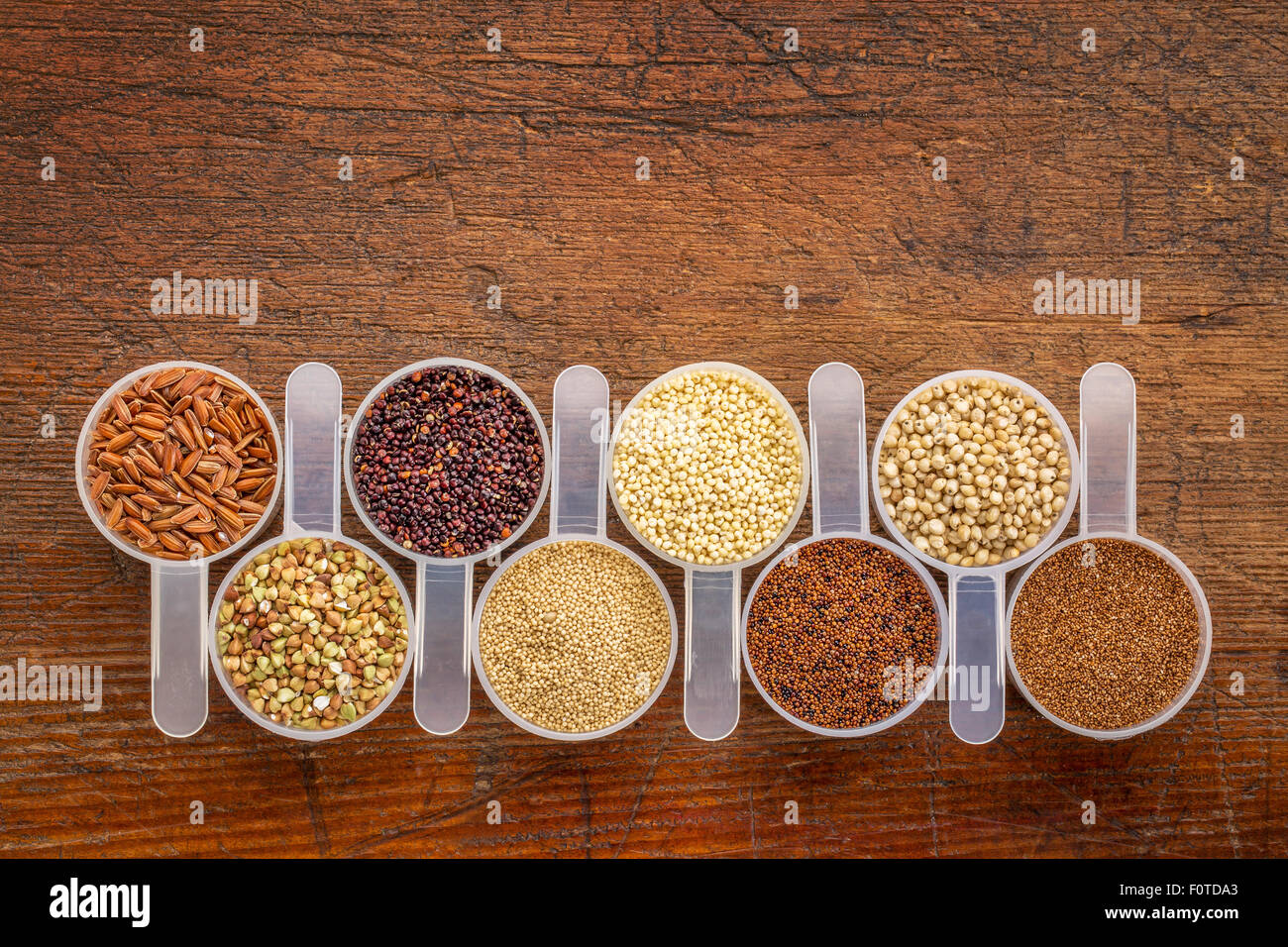 gluten free grains (quinoa, brown rice, kaniwa, amaranth, sorghum ...