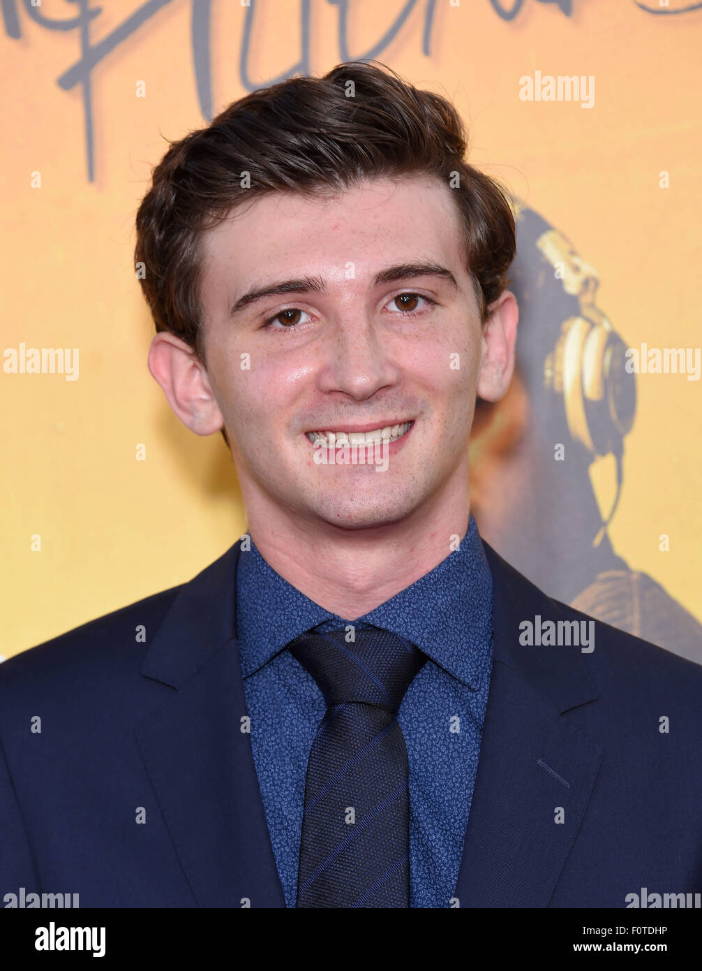 Hollywood, California, USA. 20th Aug, 2015. Alex Shaffer arrives for ...