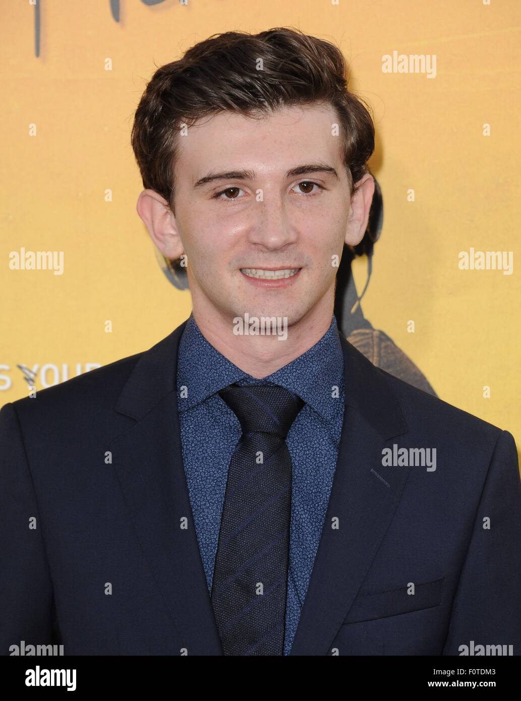 Los Angeles, CA, USA. 20th Aug, 2015. Alex Shaffer at arrivals for WE ...