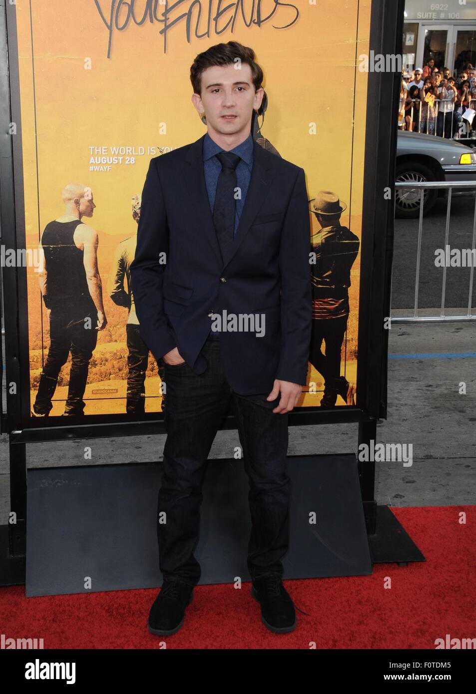 Los Angeles, CA, USA. 20th Aug, 2015. Alex Shaffer at arrivals for WE ...