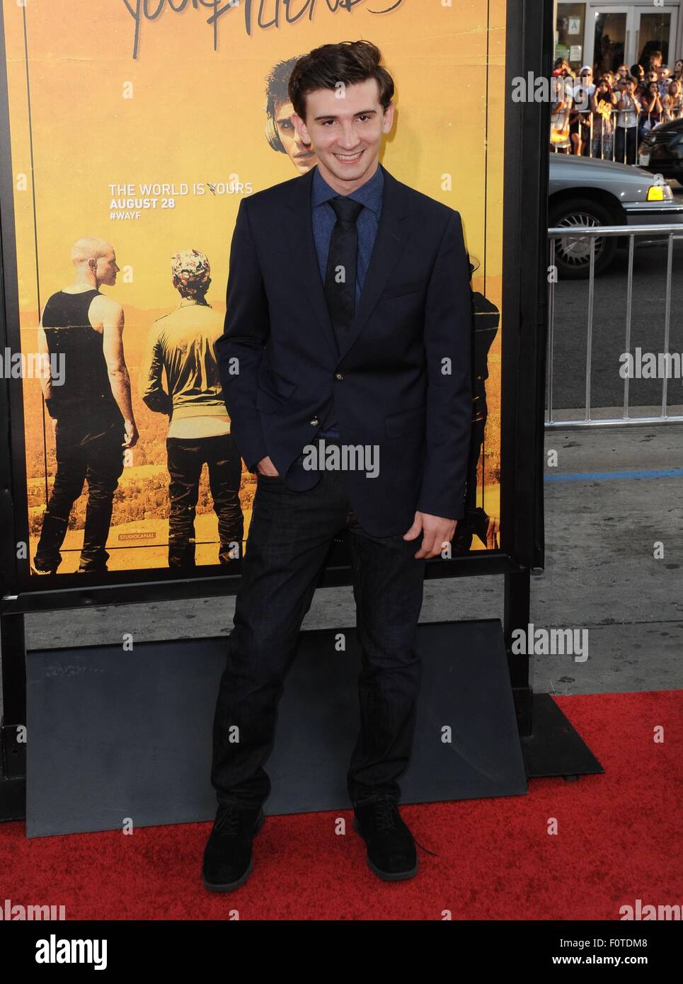 Los Angeles, CA, USA. 20th Aug, 2015. Alex Shaffer at arrivals for WE ...