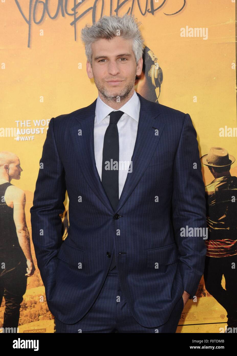 Los Angeles, CA, USA. 20th Aug, 2015. Max Joseph at arrivals for WE ARE ...