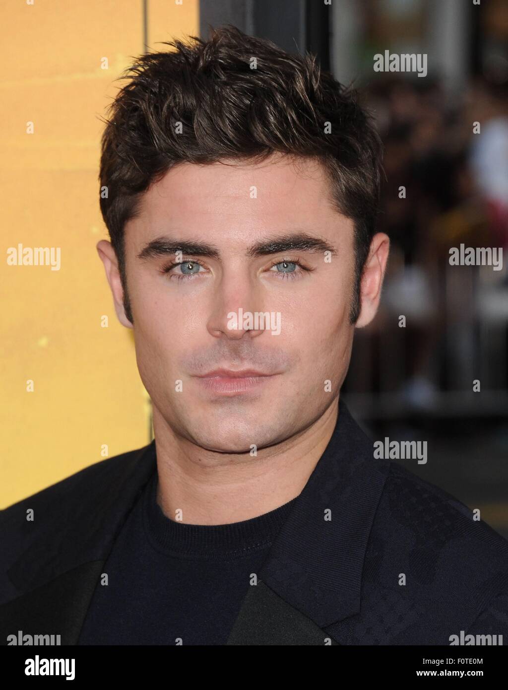 Los Angeles, CA, USA. 20th Aug, 2015. Zac Efron at arrivals for WE ARE ...