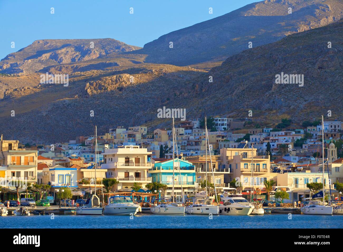 Harbour of pothia kalymnos hi-res stock photography and images - Alamy