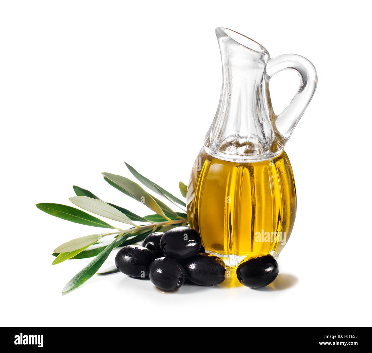 Olive oil selection Cut Out Stock Images & Pictures - Alamy