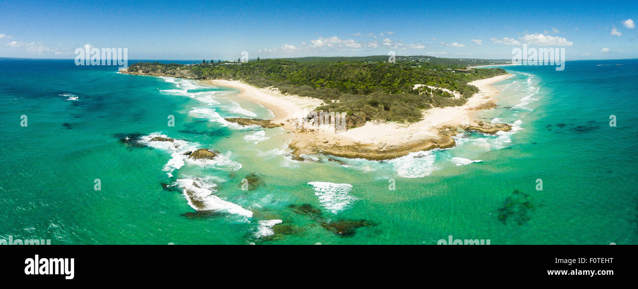 Deadmans beach point lookout north hi-res stock photography and images ...