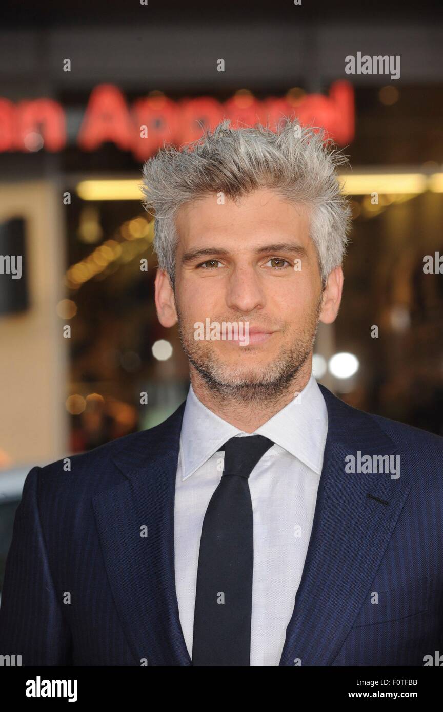 Los Angeles, CA, USA. 20th Aug, 2015. Max Joseph at arrivals for WE ARE ...