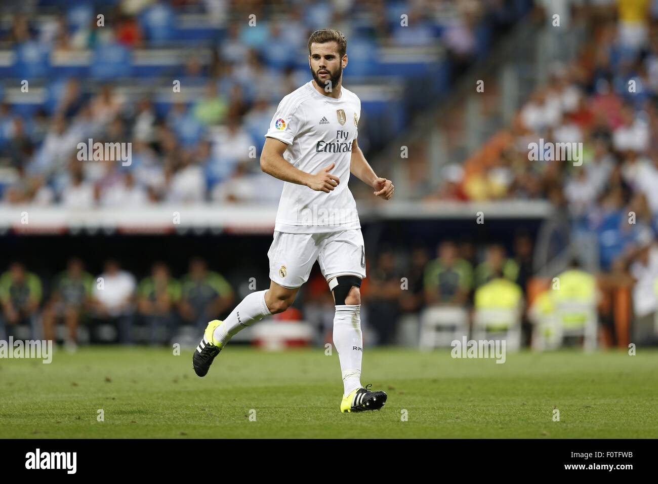 Madrid, Spain. 18th Aug, 2015. Nacho (Real) Football/Soccer : Preseason ...