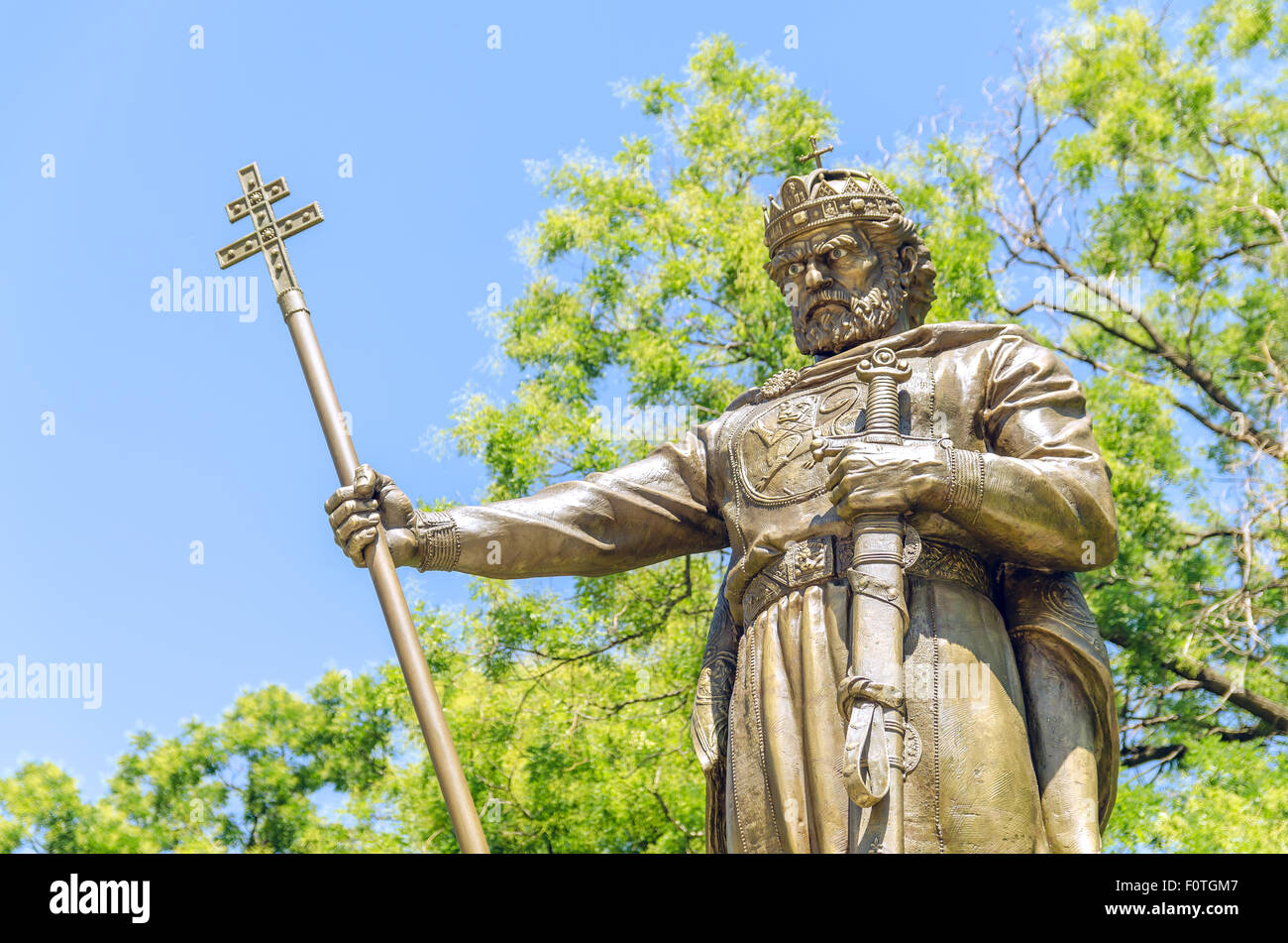 Tsar samuel monument hi-res stock photography and images - Alamy