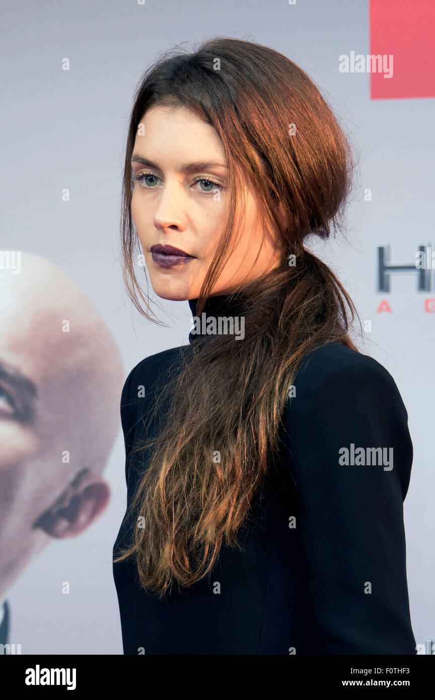 Berlin, Germany. 19th Aug, 2015. Actress Hannah Ware attends the ...
