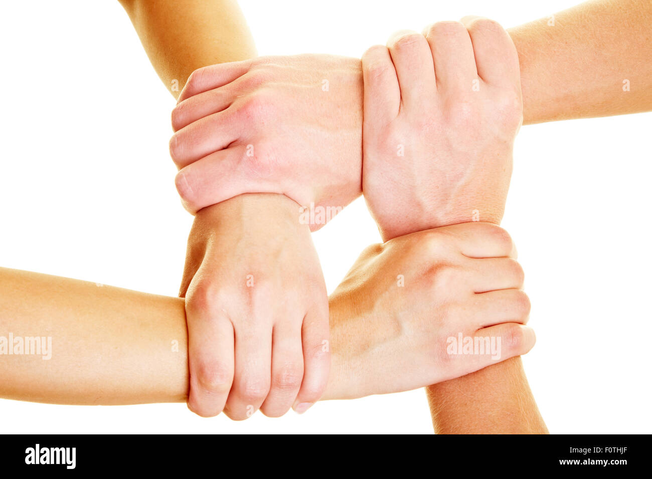 Hands holding other symbol friendship hi-res stock photography and ...