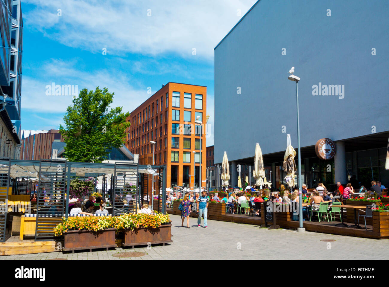 Rotermanni Kvartal, Rotermann quarter, with shops and restaurants ...