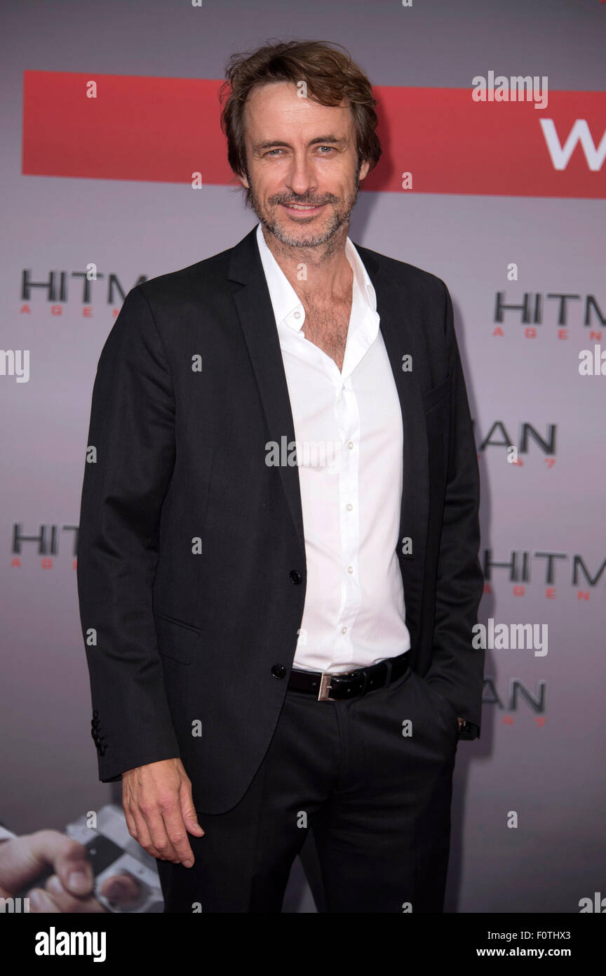 Berlin, Germany. 19th Aug, 2015. Actor Guido Broscheit attends the ...