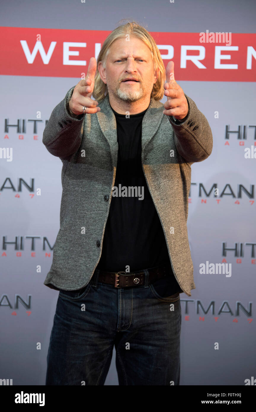Berlin, Germany. 19th Aug, 2015. Actor Frank Kessler attends the ...