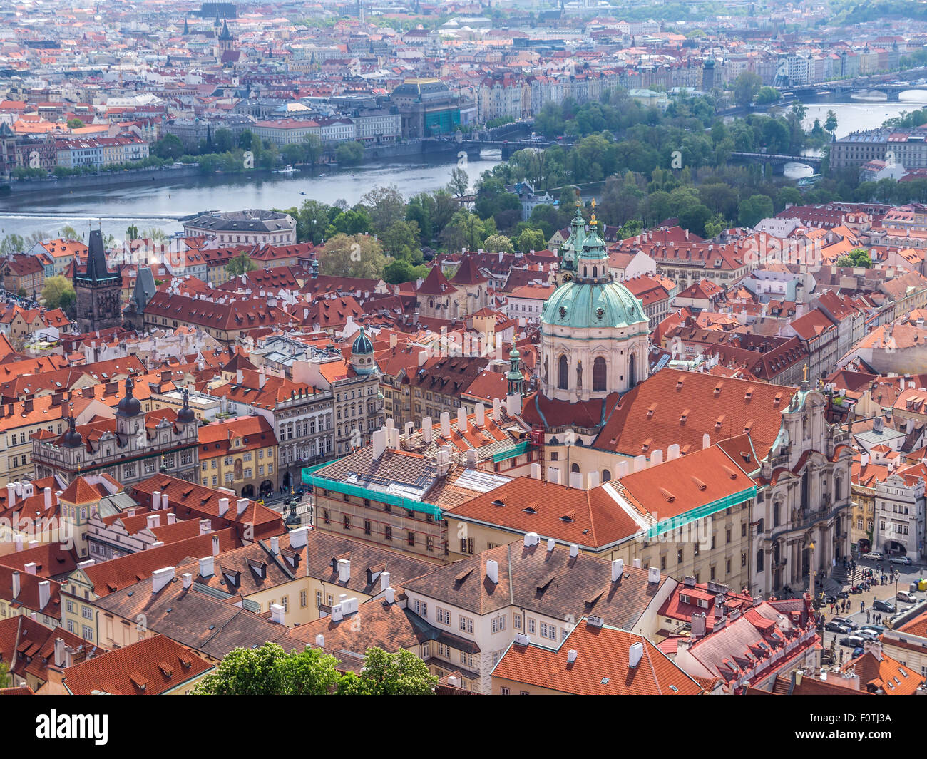 Prague panorama charles bridge hi-res stock photography and images - Alamy