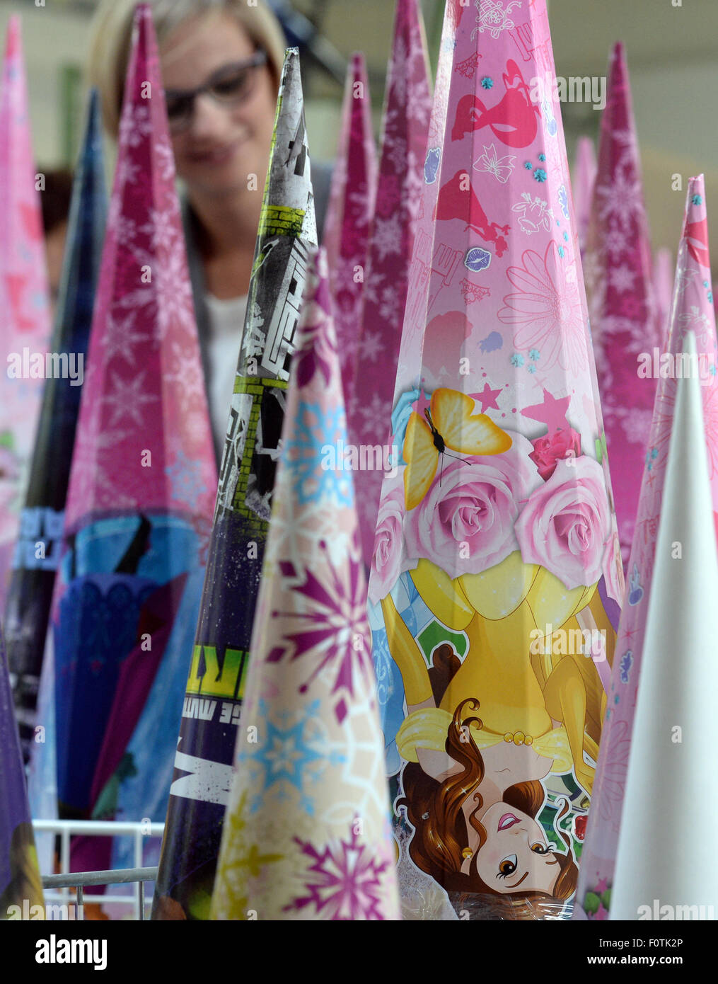 Ehrenfriedriensdorf, Germany. 20th Aug, 2015. Bettina Nestler, managing ...