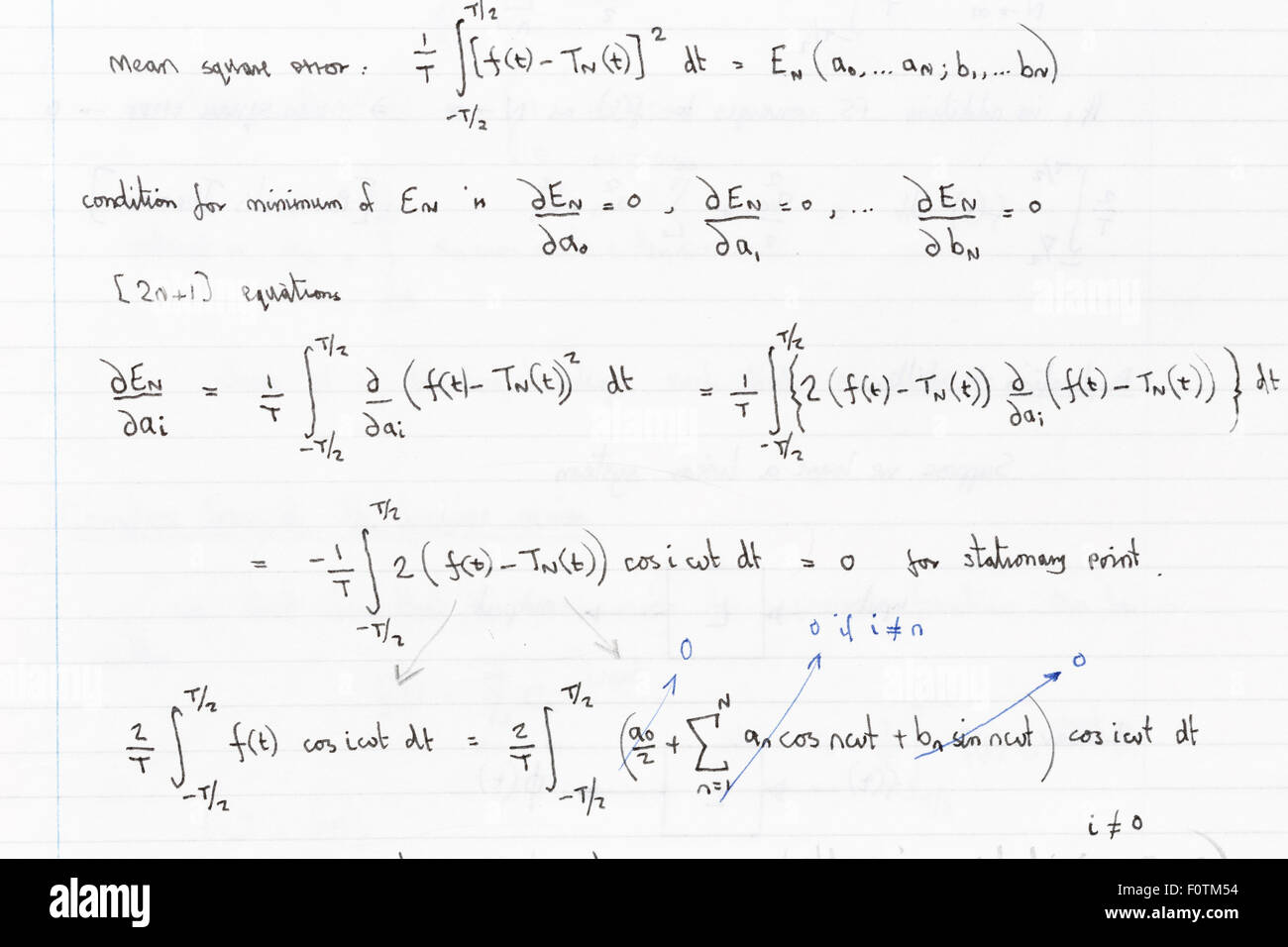 Fourier analysis hi-res stock photography and images - Alamy