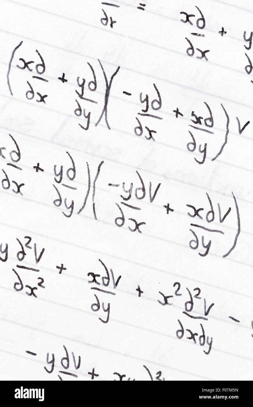 Math formula symbols hi-res stock photography and images - Alamy