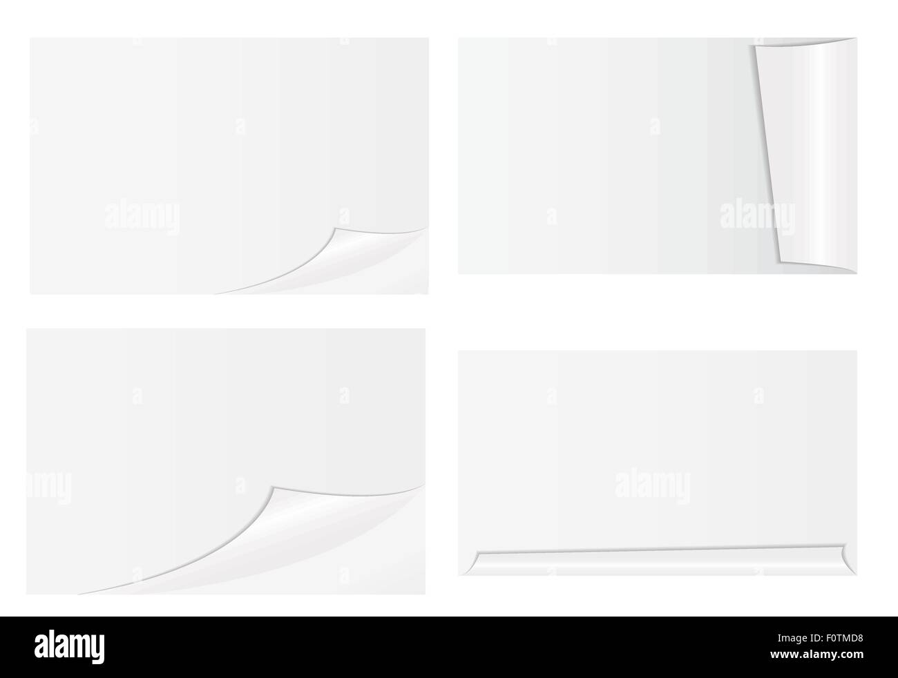 White Paper. Vector illustration Stock Vector Image & Art - Alamy