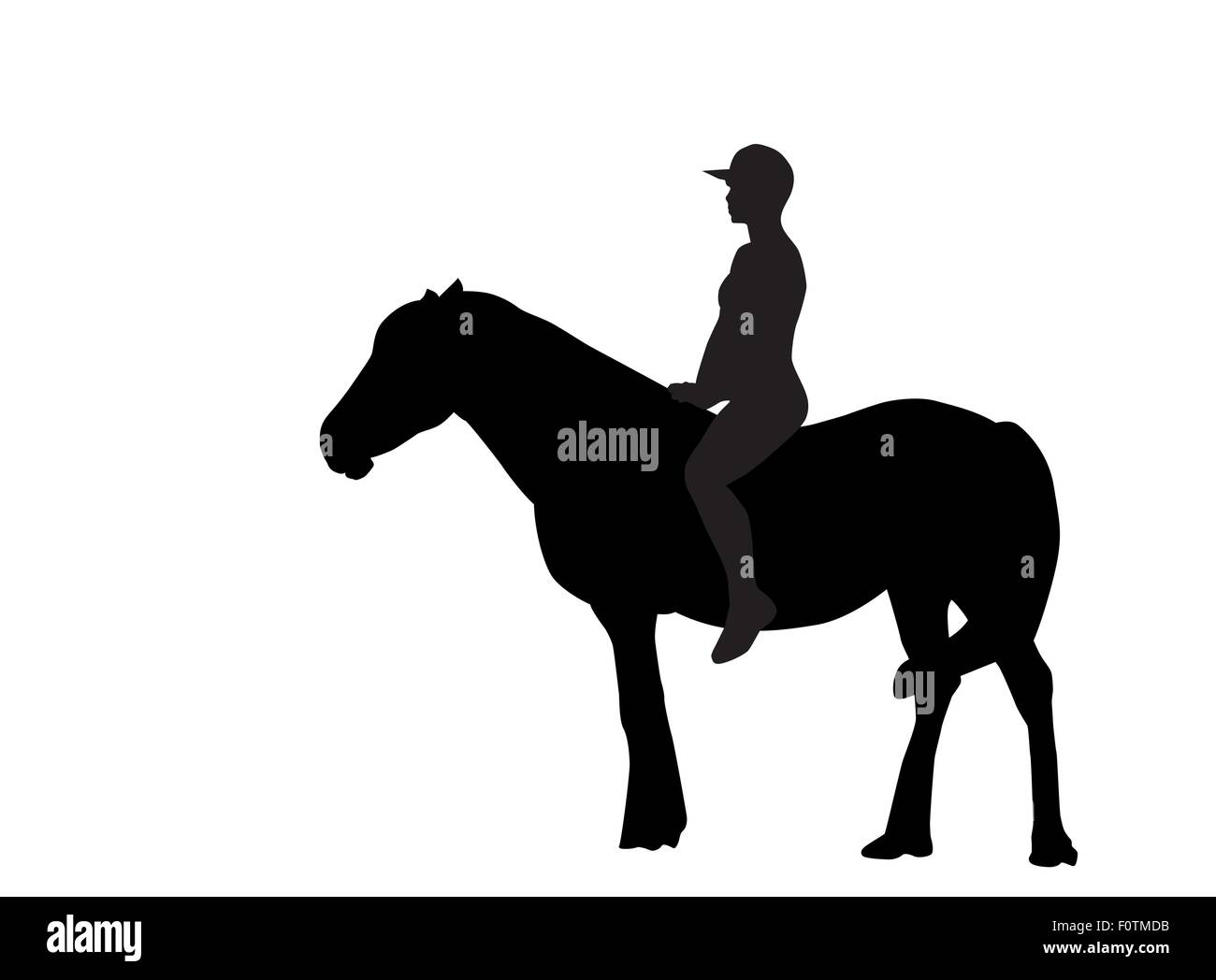 Rider horizontal Cut Out Stock Images & Pictures - Alamy