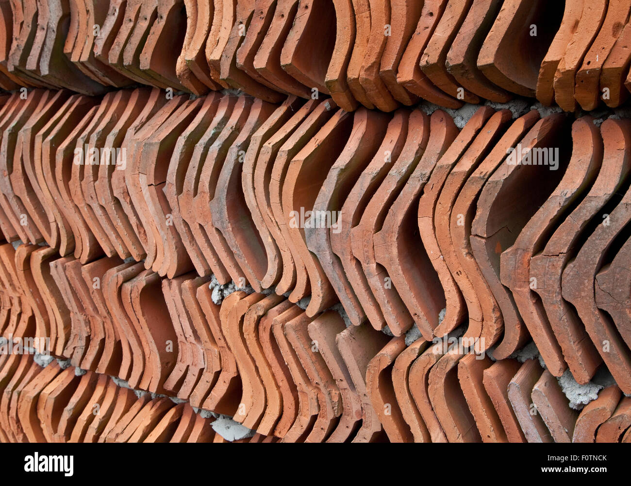 Red clay roof tiles hi-res stock photography and images - Alamy