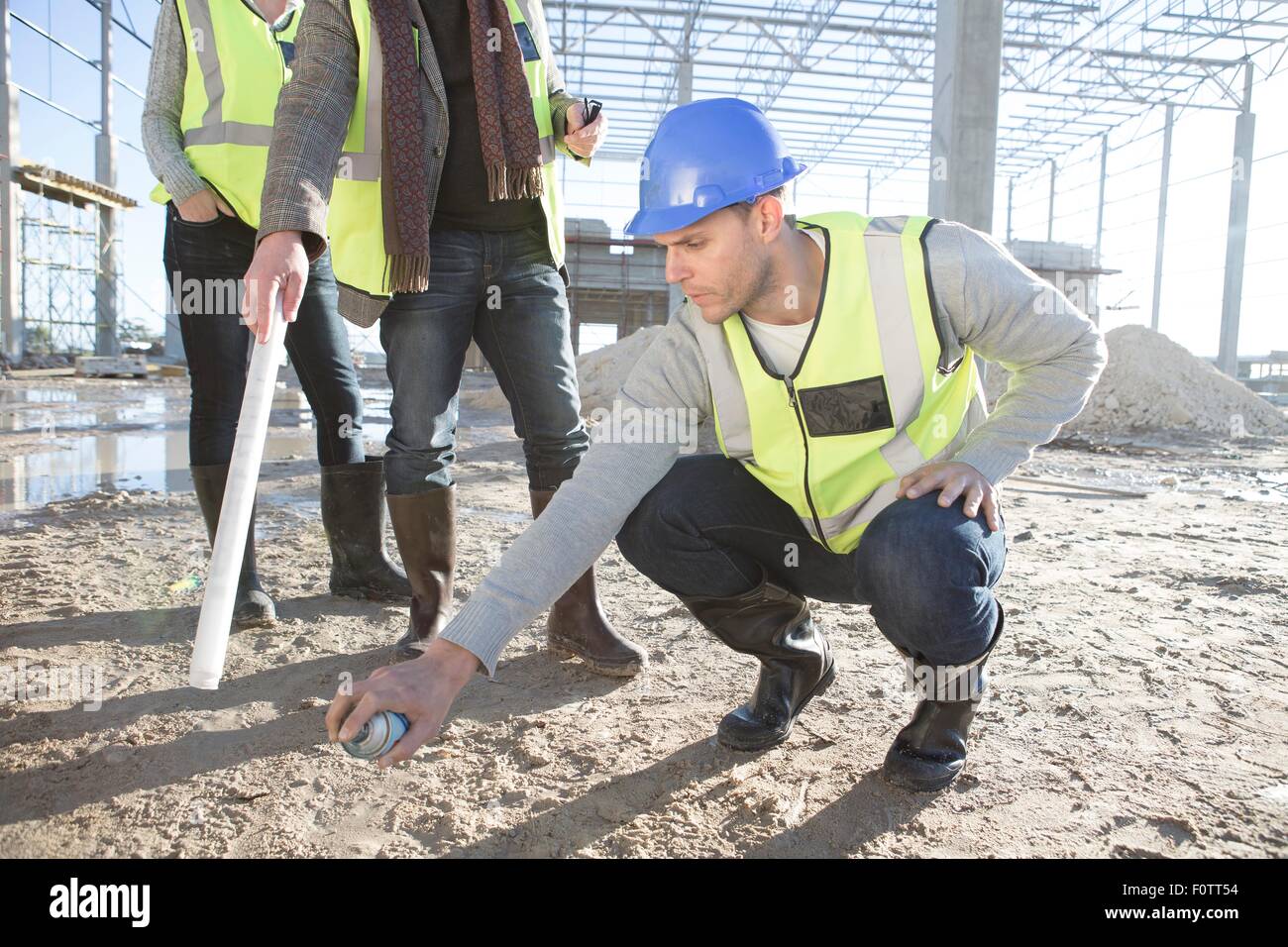 Floor marking hi-res stock photography and images - Alamy