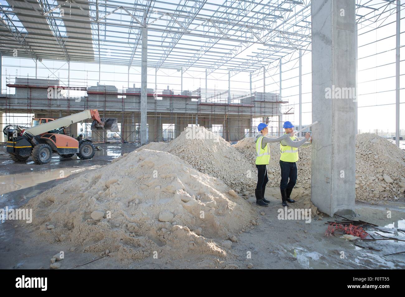 Construction site marking hi-res stock photography and images - Alamy