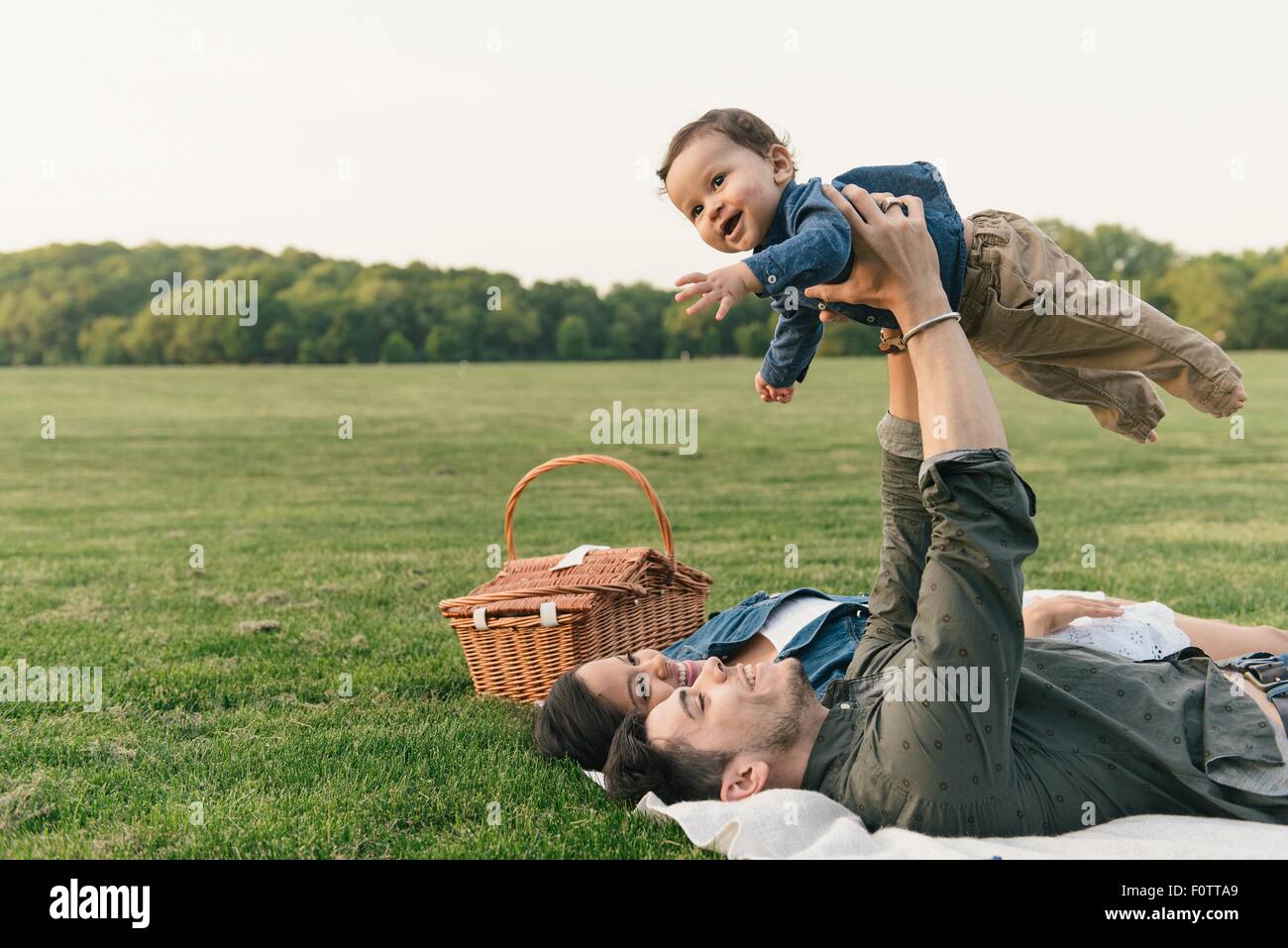 Laying On Her Back High Resolution Stock Photography and Images - Alamy