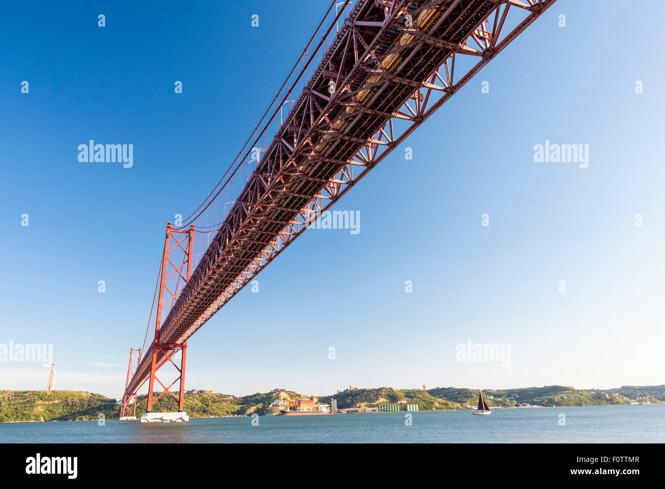 Ponte 25 de Abril, - Bridge of April 25-, Lisboa, Portugal Stock Photo ...
