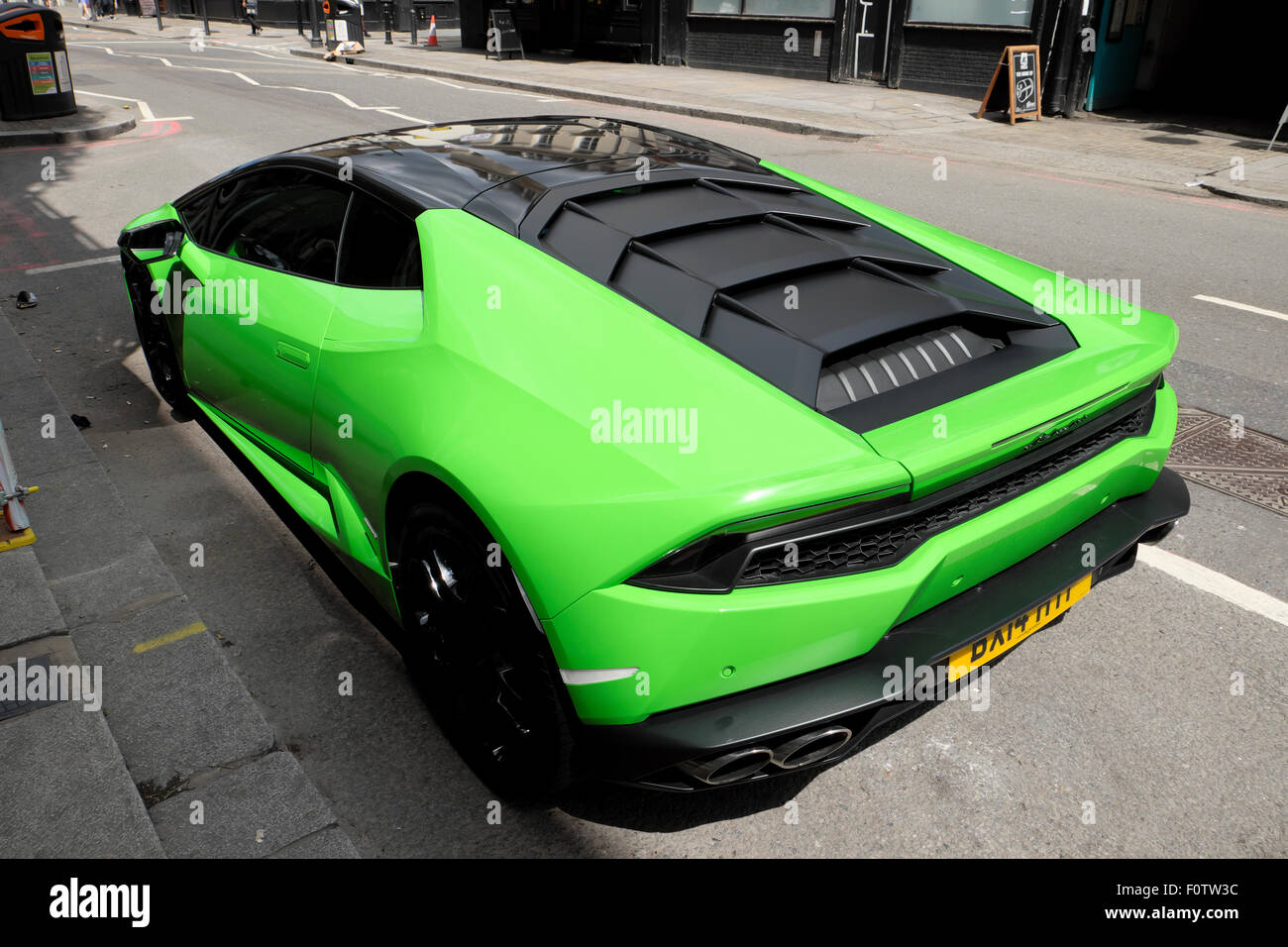 Lamborghini rear view hi-res stock photography and images - Alamy