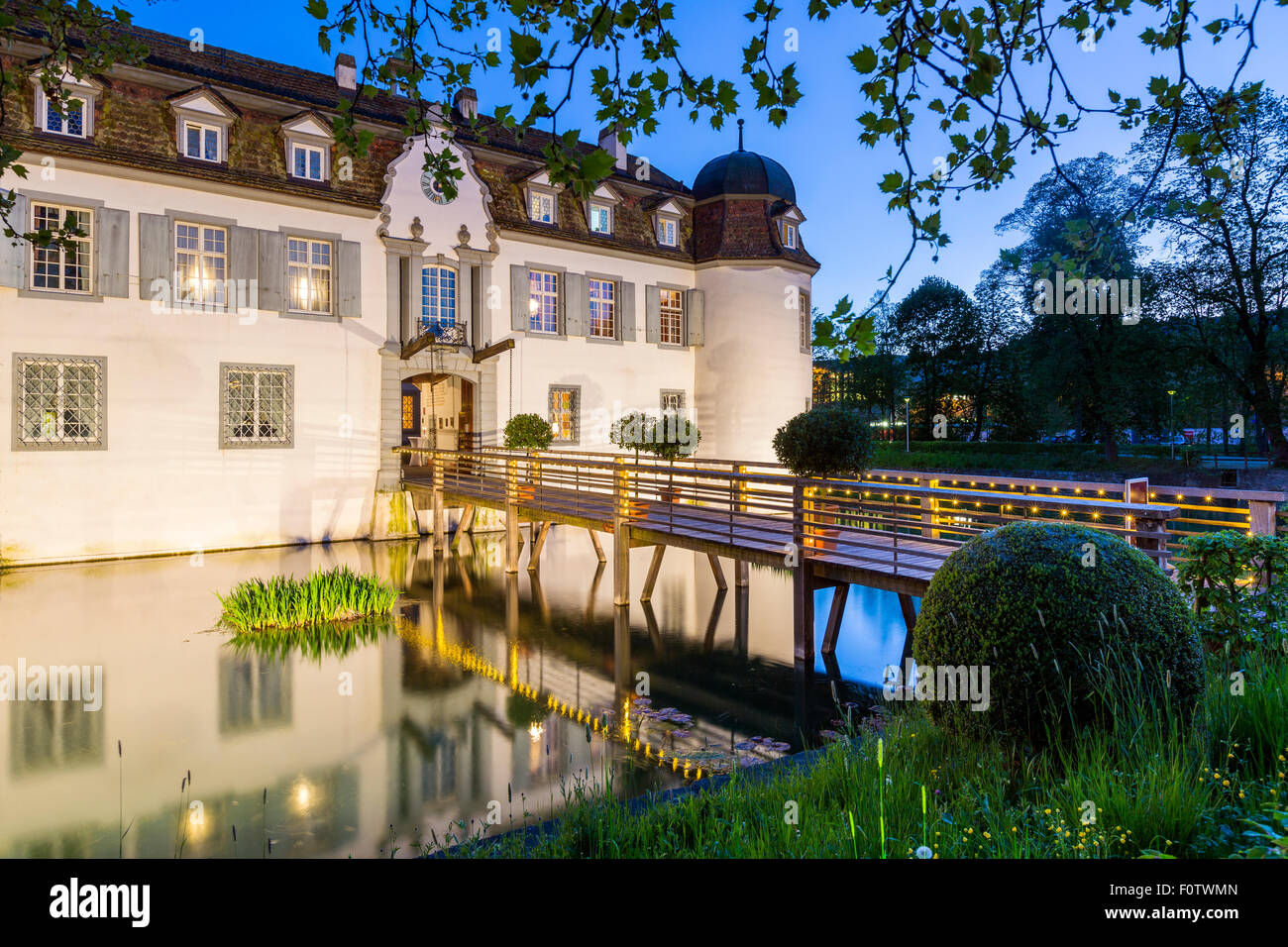 Bottmingen Castle, Canton of Basel-Land, Switzerland Stock Photo - Alamy