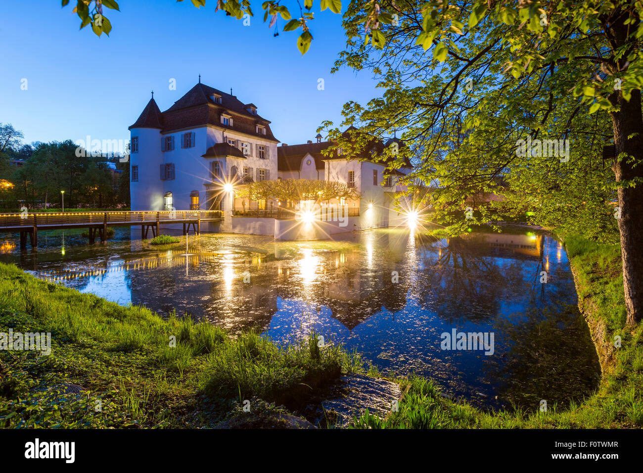 Bottmingen Castle, Canton of Basel-Land, Switzerland Stock Photo - Alamy