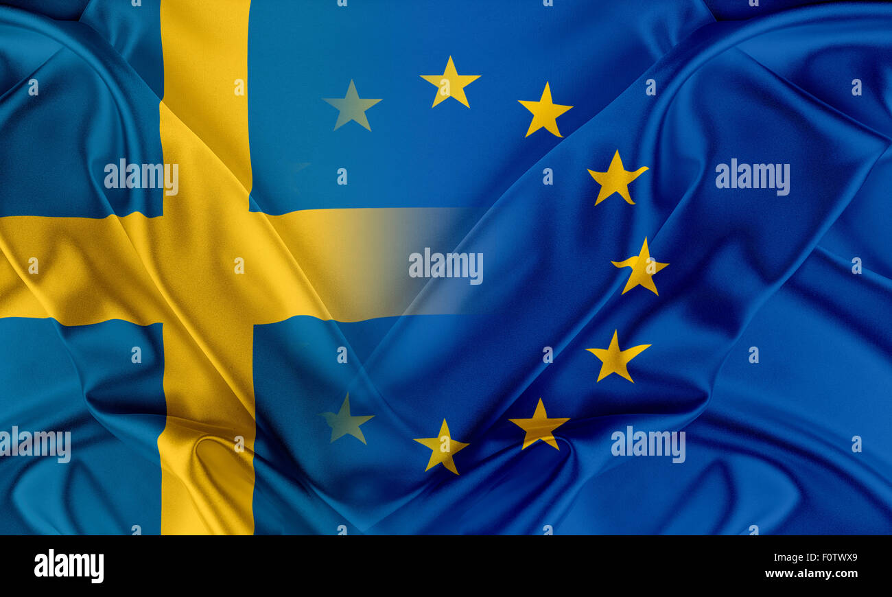 European Union and Sweden Stock Photo - Alamy