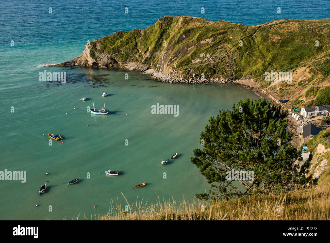 Lulworth Cove Dorset England Stock Photo - Alamy