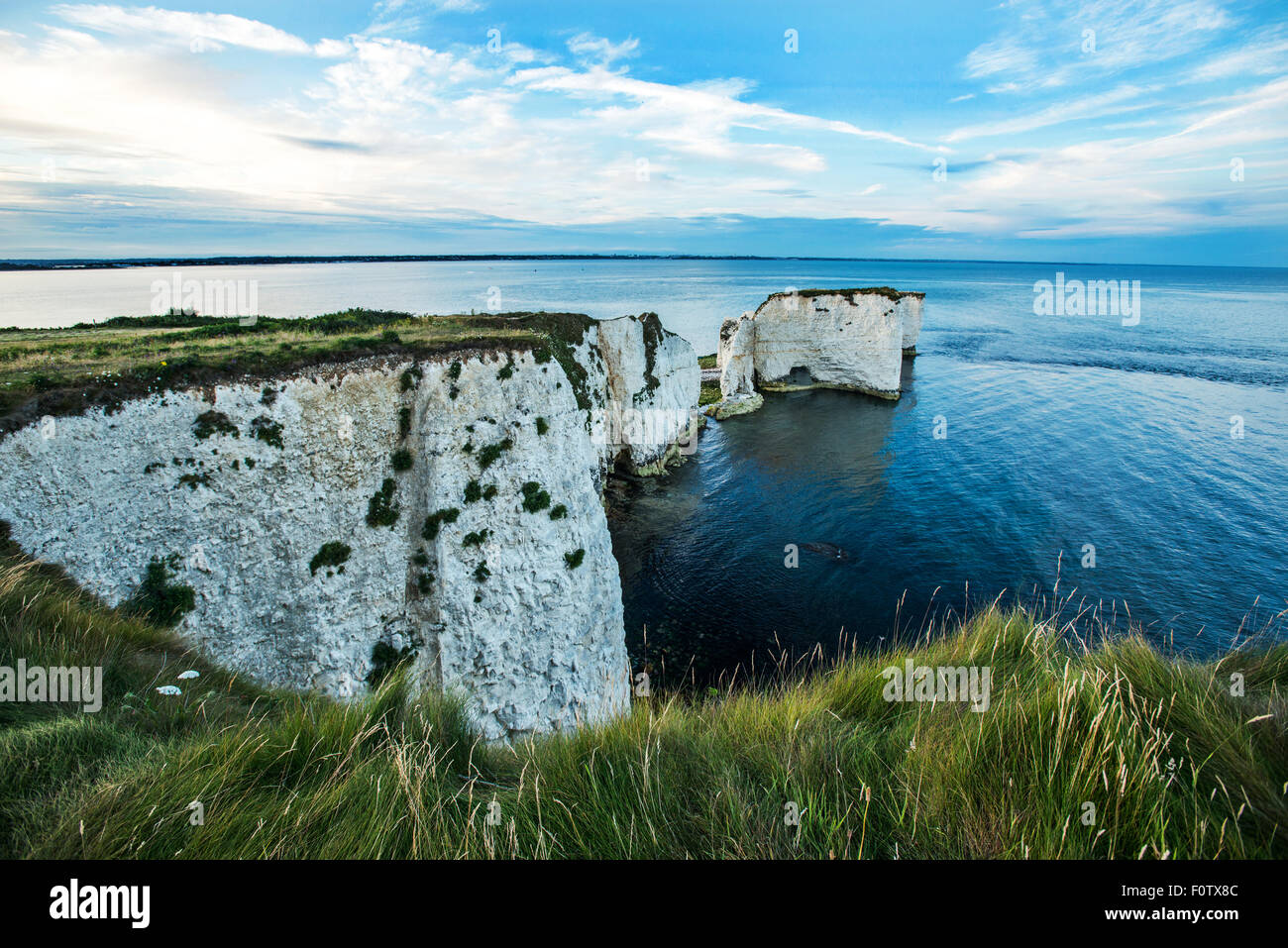 The Old Harry Rocks Dorset, England Stock Photo - Alamy
