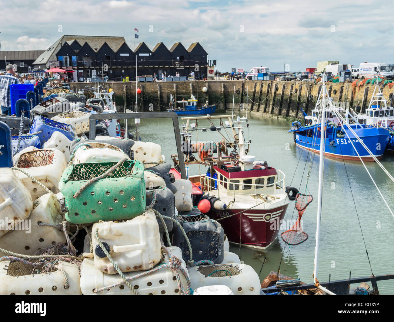 Whitstable, UK, 21st August 2015. UK Weather: Beautiful weather in ...