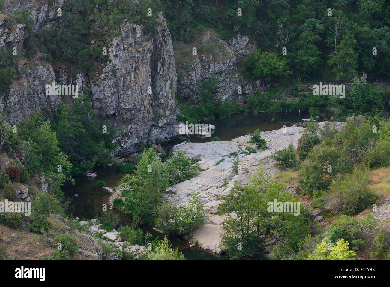 Bela Reka area and river, Eastern Rhodope Mountains, Bulgaria, May 2013 ...