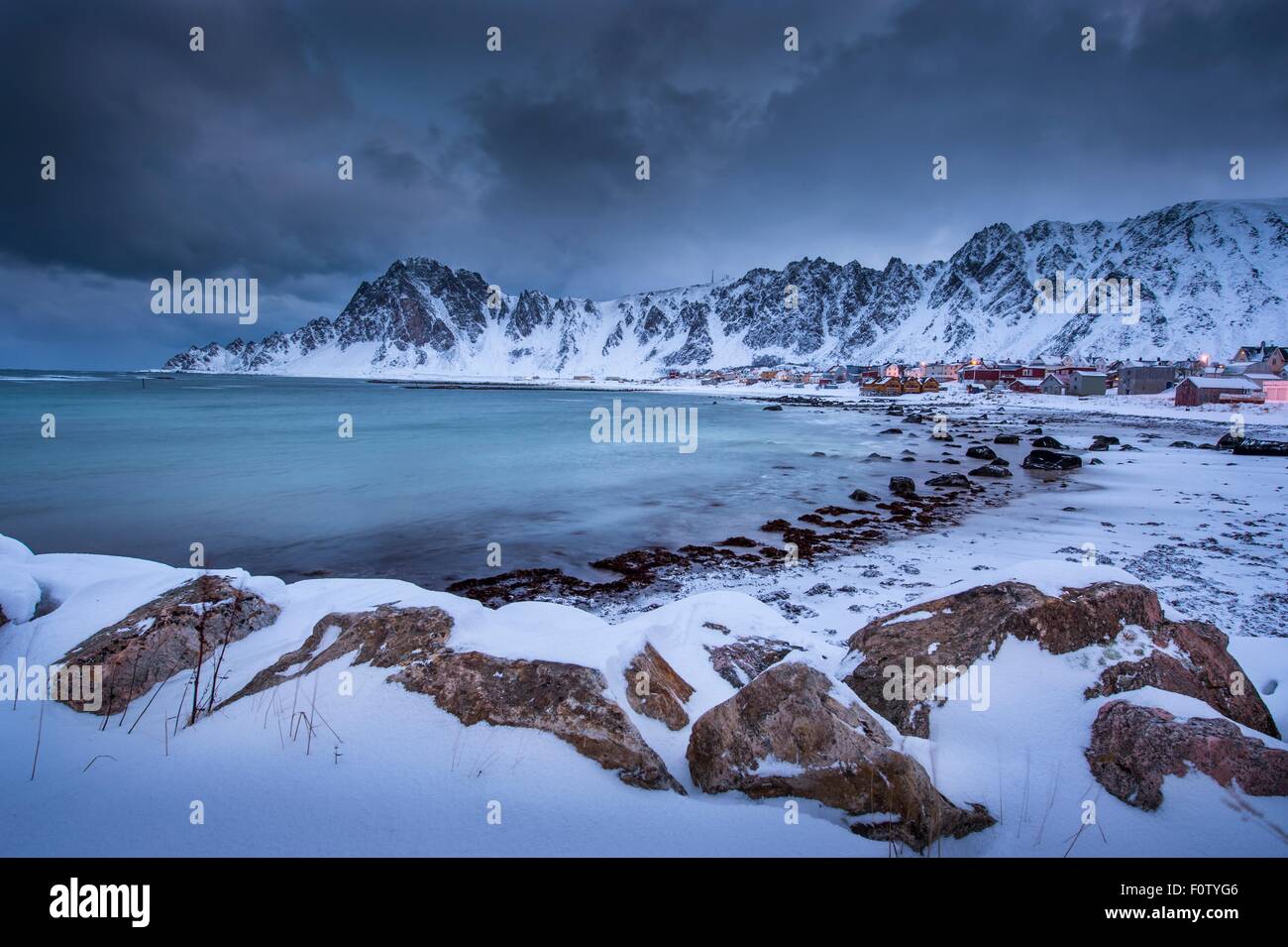 Andenes Bay, Norway Stock Photo - Alamy