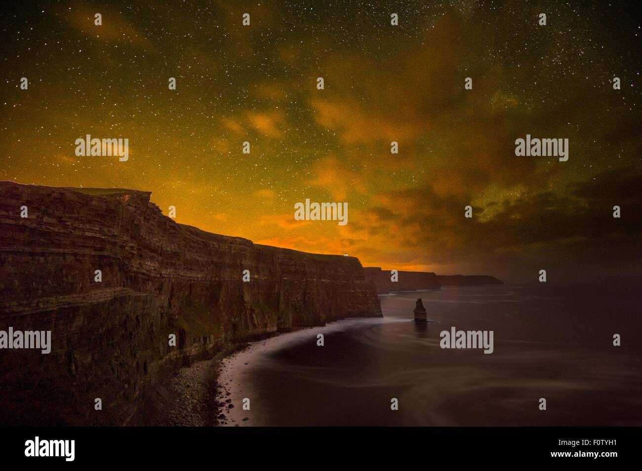 Cliffs of Moher, Liscannor, Ireland Stock Photo - Alamy