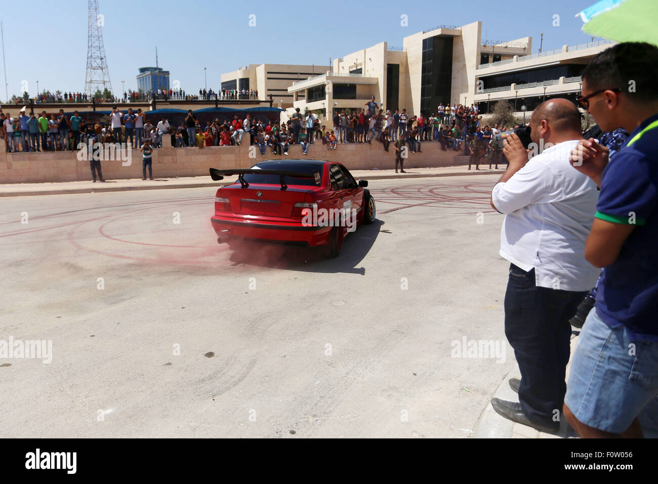 Ramallah, West Bank, Palestinian Territory. 20th Aug, 2015. A ...