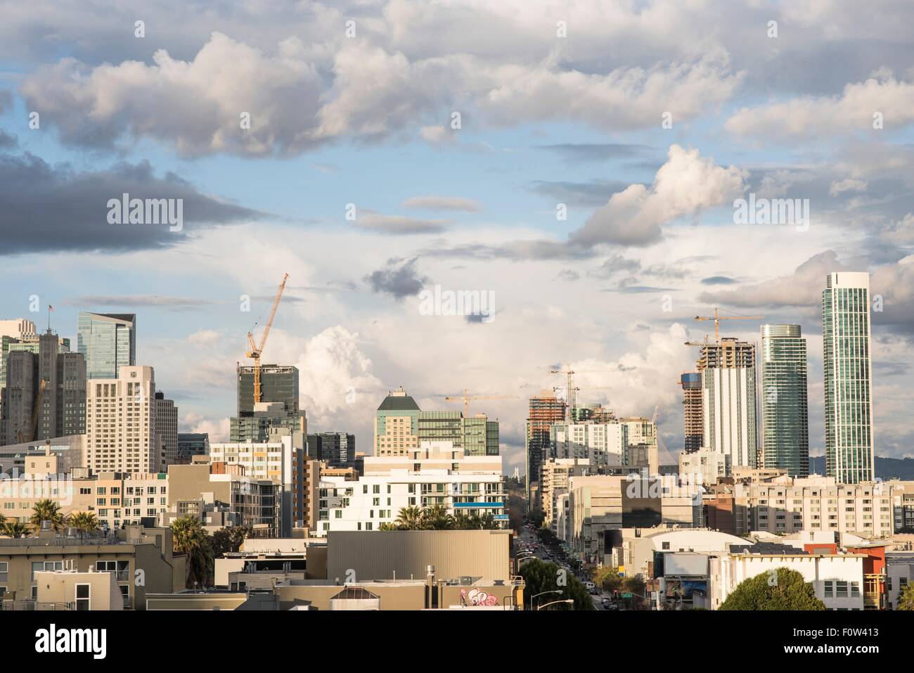 Cityscape of SoMA, San Francisco, California Stock Photo - Alamy