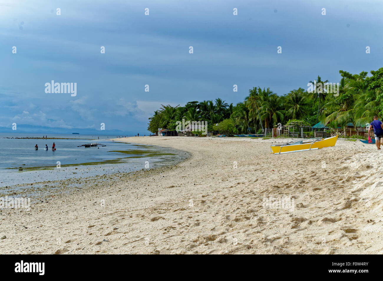 The Badian Beach in Cebu. It may take 4 hours of driving to reach this ...