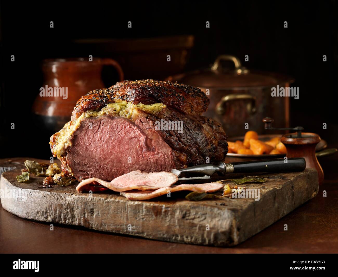 Rib of beef hi-res stock photography and images - Alamy