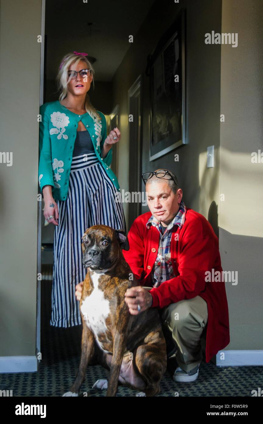Boxer couple hi-res stock photography and images - Alamy